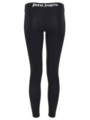 Palm Angels Leggings Sportivo Con Logo