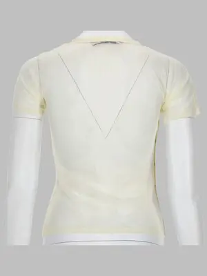 Paloma Wool Olympia Mesh Top - Ivory