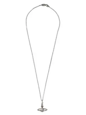 VIVIENNE WESTWOOD Mini Bas Relief Orb Pendant Necklace - Black