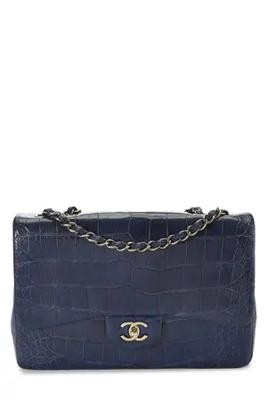 Chanel Alligator Half Flap