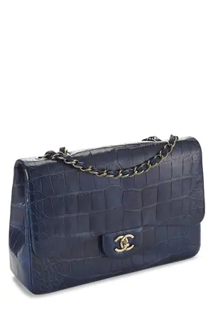 Chanel Alligator Half Flap