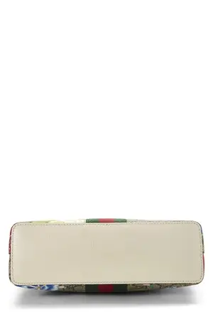 Gucci Gg Supreme Canvas Flora Ophidia Dome Shoulder Bag