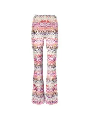 Missoni Zigzag Knit Flared Trousers