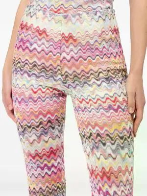 Missoni Zigzag Knit Flared Trousers