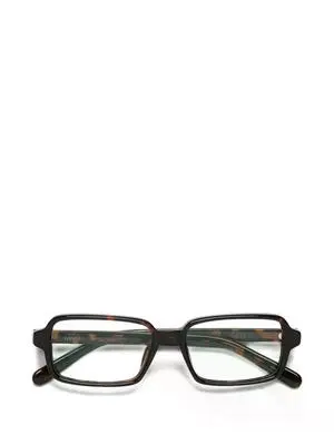 MAISON MARGIELA Tortoiseshell-effect Rectangle-frame Eyeglasses