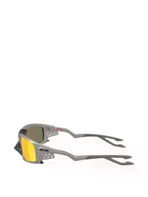 Oakley Plantaris Sq Rectangle-frame Sunglasses - Grey