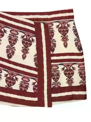 Johanna Ortiz Roots Wrap Skirt - Neutrals