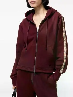 Burberry Full Zip Sweatshirts Hoodies For Women