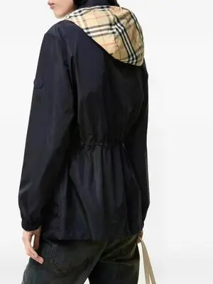 Burberry Checker-tape Nylon Parka