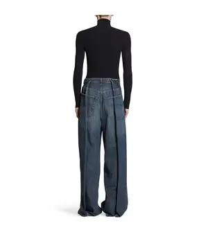 Balenciaga Wide Leg Jeans