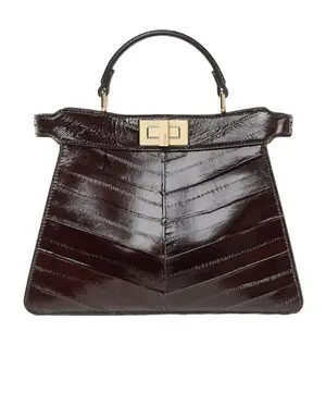 Fendi Peekaboo Iseeu Small Bag - Brown