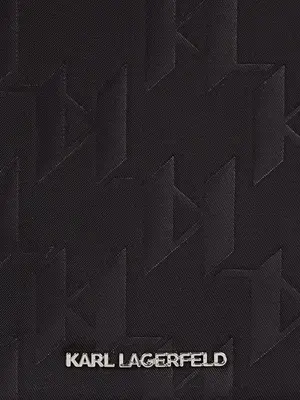 Karl Lagerfeld Monogram Card Holder