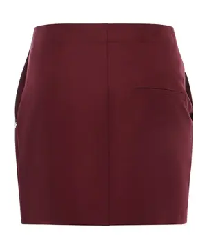 OTTOD'AME Wool-blend Pocket Skirt