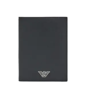 Emporio Armani Eagle-logo Cardholder - Black