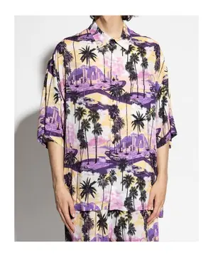 Balenciaga Hawaiian Camp Shirt