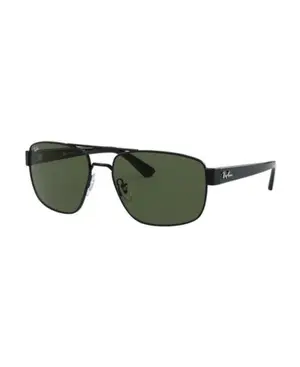 Ray-ban Rectangle Frame Sunglasses - Green
