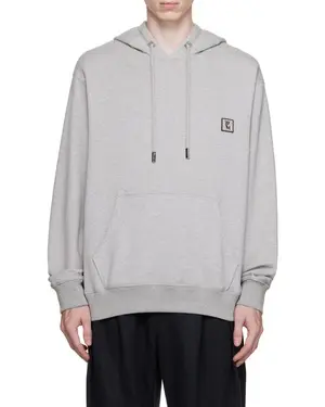 WOOYOUNGMI Long-sleeved Hoodie With Logo Detailing