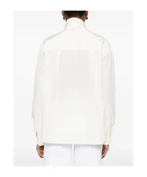 FORTE_FORTE Detachable Bow Shirt