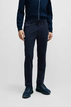 Hugo Boss Drawstring Slim-fit Pants
