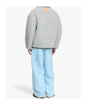 J.W.ANDERSON Zip-front Fleece Jacket With Embossed Logo