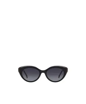 Carolina Herrera Cat Eye Frame Full Rim Sunglasses - Black