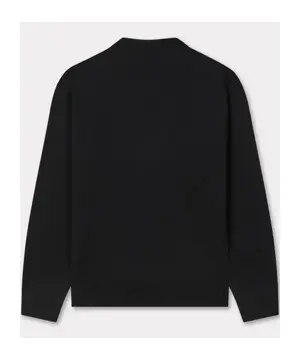 Kenzo Boke Flower Embroidered Merino Wool Cardigan