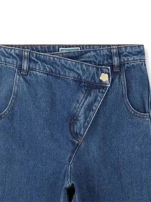 Kenzo Asymmetric Button-down Jeans