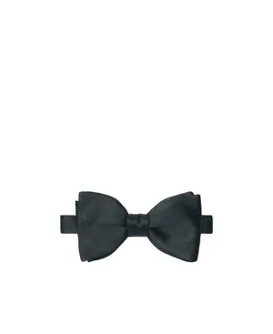 Zegna Double Layer Bow Tie - Black