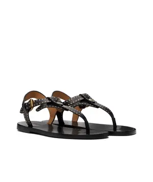 Isabel Marant Étoile Jooni Studded Buckle Thong Sandals