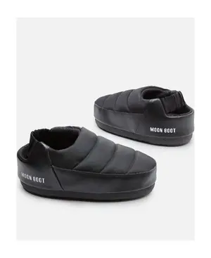Moon Boot Padded Logo Slippers