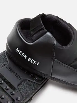 Moon Boot Padded Logo Slippers