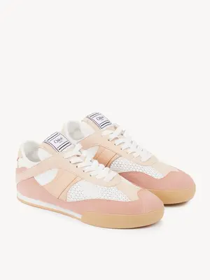 Chloé Kick Lace-up Round Toe Low-top Sneakers