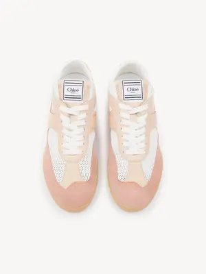 Chloé Kick Lace-up Round Toe Low-top Sneakers