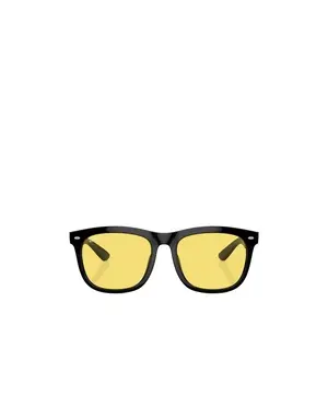 Ray-ban Wayfarer Sunglasses With Logo Detail - Yellow