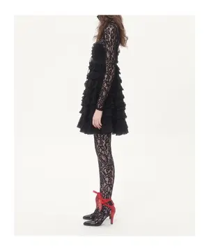 Valentino Garavani Chiffon Ruffled Short Dress