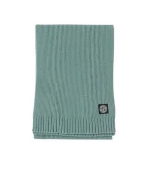 Stone Island Logo Blended Scarf
