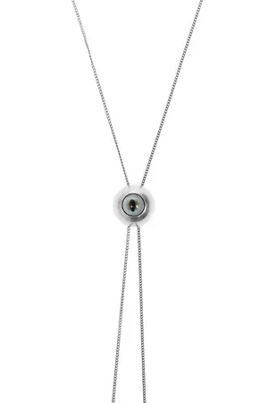 LEMAIRE Cat Eye Rattle Bolo Tie Necklace