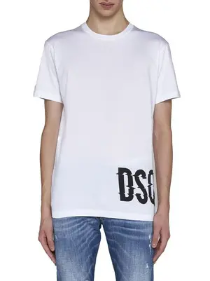 Dsquared2 Logo-printed Crewneck T-shirt