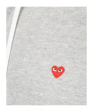Play Comme Des Garcon Hoodie With Heart Patch