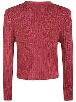 LANVIN Long Sleeve Button-front Cardigan