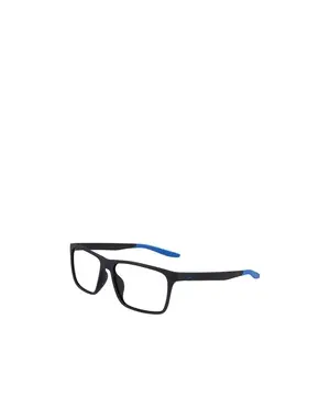 Nike Full Rim Rectangle Eyeglasses - Black