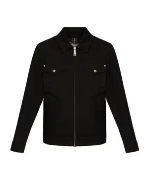 Alexander McQueen Zip-up Denim Jacket