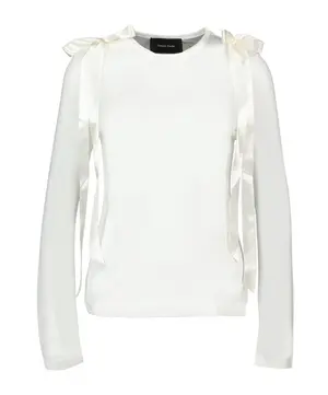 Simone Rocha Bow Ribbon Tail Long Sleeve T-shirt - No
