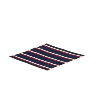 Alexander McQueen College Stripe Losange Scarf