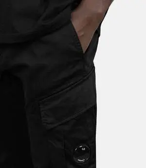 C.P. COMPANY Cargo Pants With Logo Badge Detail