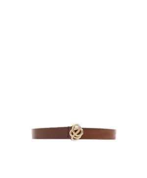 BY MALENE BIRGER Ouma Leather Belt - Brown