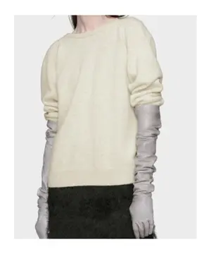 MAISON MARGIELA V-neck Knit Top