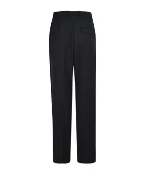 ALYSI Tailored Straight Leg Pleated Trousers