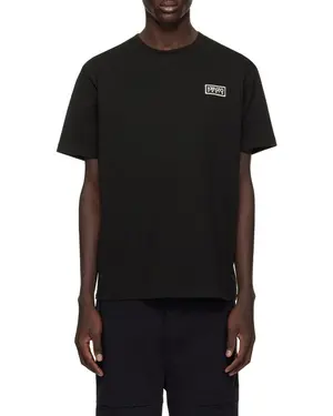 Kenzo Logo Embroidered Crewneck T-shirt