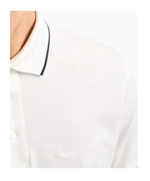 Emporio Armani Logo Embroidered Polo Shirt